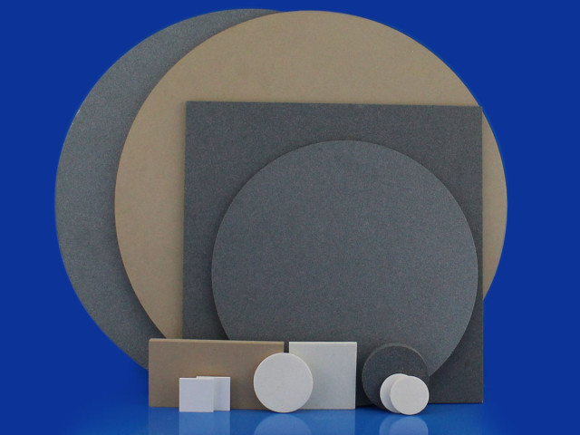 Alumina And Silicon Carbide Porous Ceramic Discs And Plates | INNOVACERA
